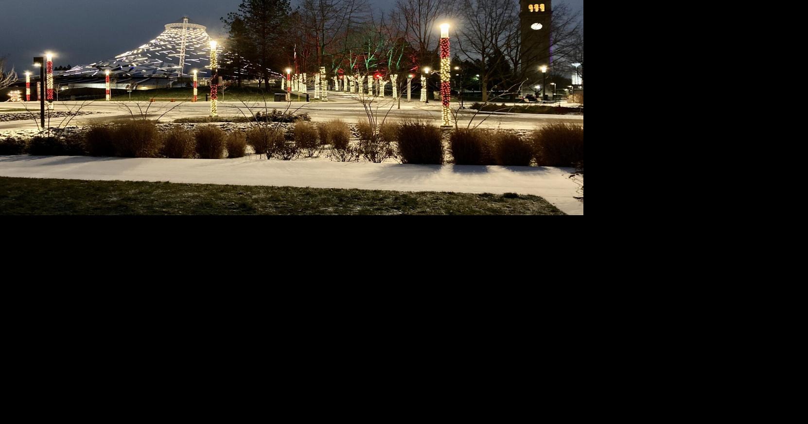 Winter wonderland: A snowy morning in Riverfront Park | Spokane News ...
