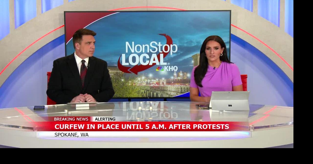 Day of protests against ICE detention in Spokane winds down after ...
