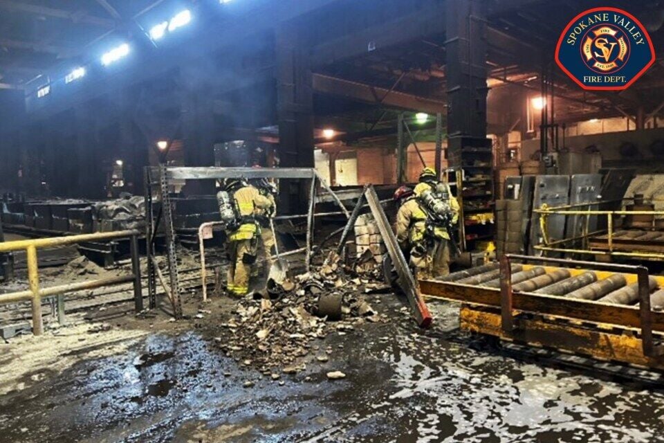 Fire at Spokane Valley metal foundry under investigation | Spokane News ...