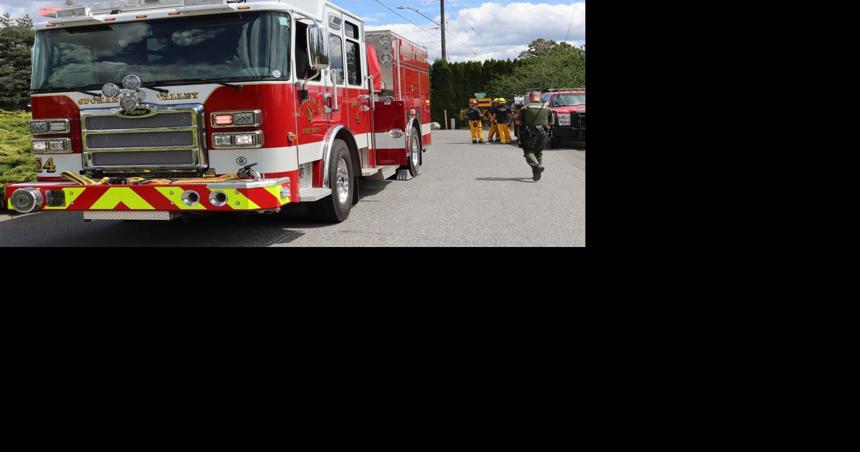 Spokane Fire Department extinguish house fire that was set ...