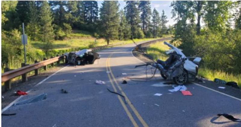 Teen hospitalized after Kootenai County crash that left vehicle in two ...