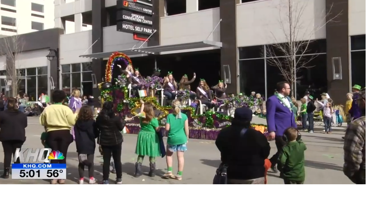 Hundreds lined the streets of downtown Spokane to celebrate St. Patrick ...