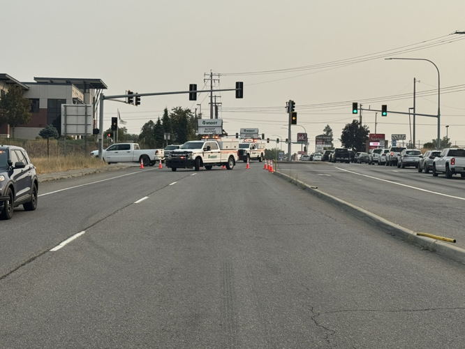 Multi-vehicle crash shuts down northbound Pines Road in Spokane Valley ...
