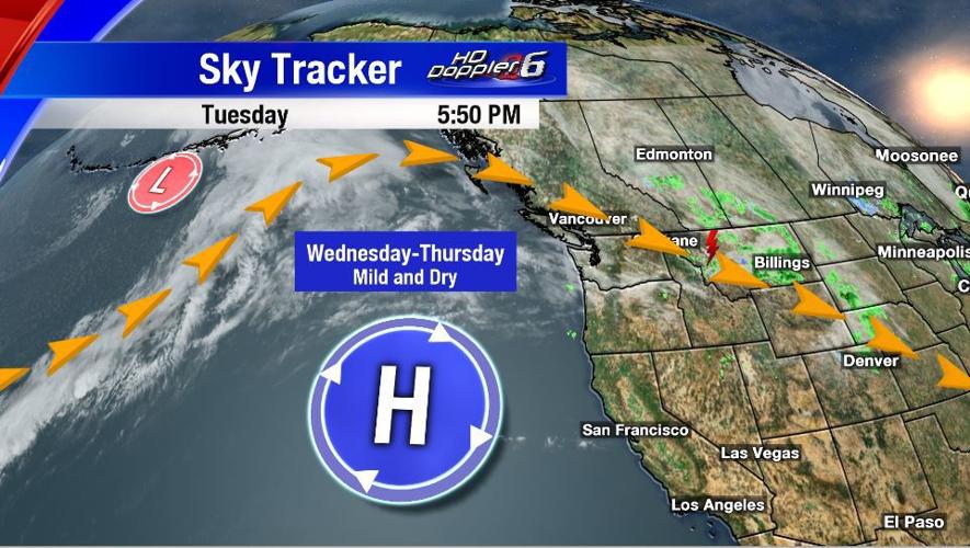High Pressure Brings Nice Weather | | khq.com