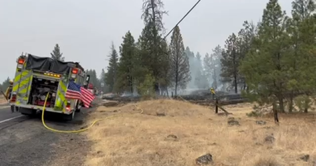 Forward progress stopped on pair of fires in Cheney, cause under ...