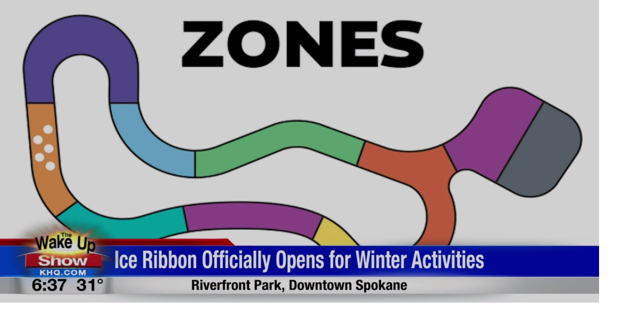 Ice Ribbon officially opens for winter activities | Spokane News | khq.com