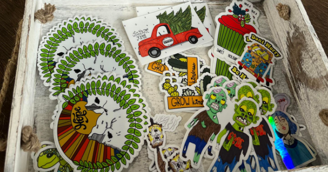 Local teen designs stickers to support local charities | | khq.com