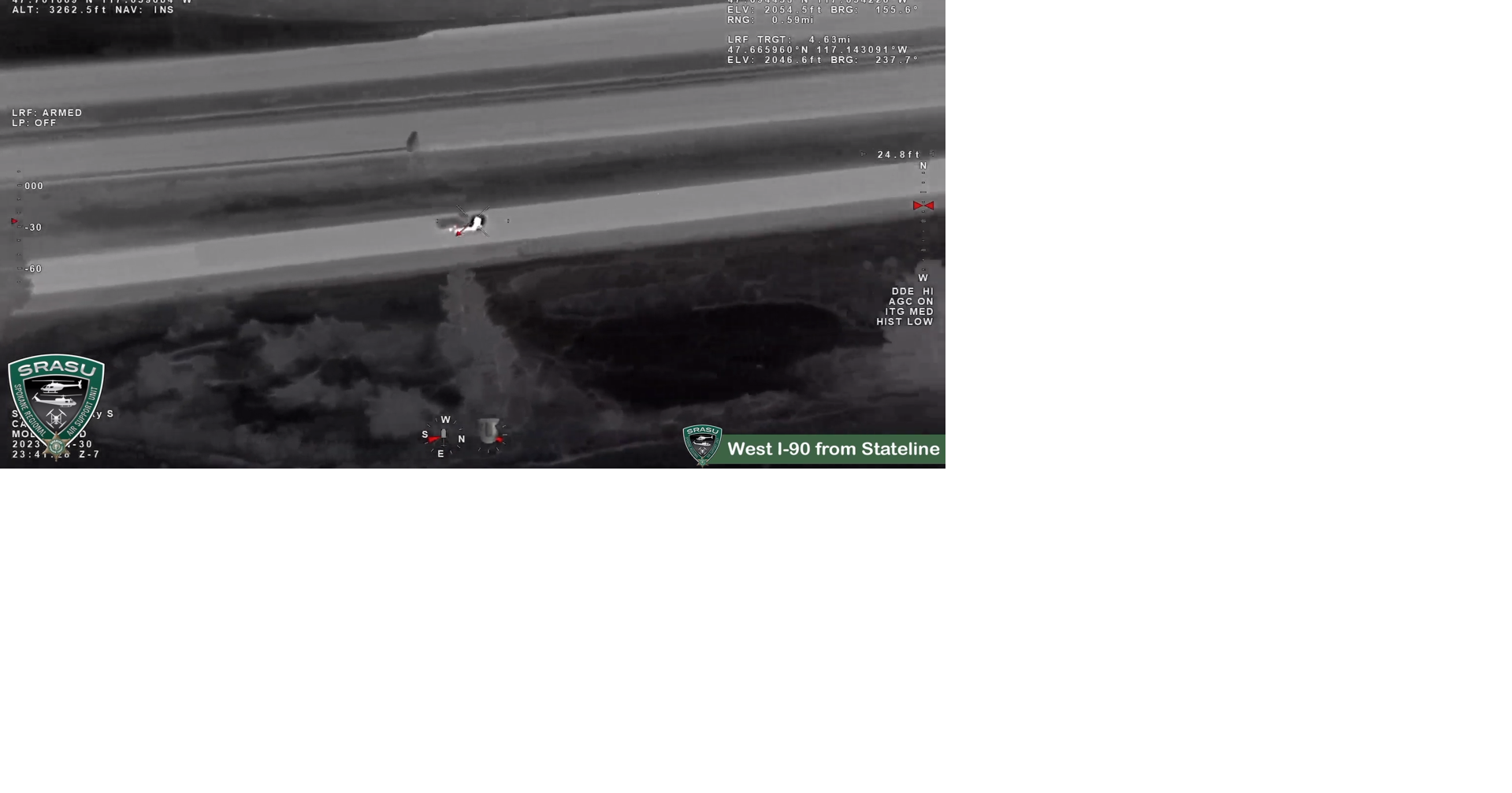 DUI suspect tracked by helicopter, arrested after chase in Spokane ...