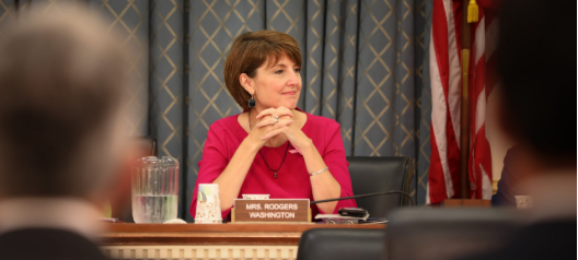 Congresswoman Cathy McMorris Rodgers is leaving her seat. She's looking ...