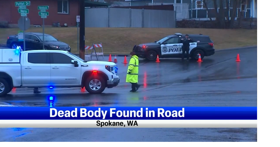 Major Crimes investigates after man found dead in the road in Spokane's ...