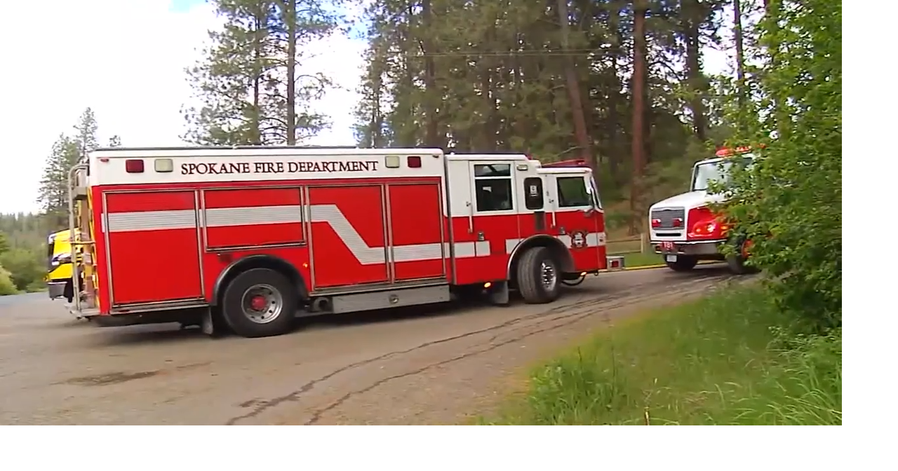 No injuries after propane tank explodes leading to fire in Hangman ...
