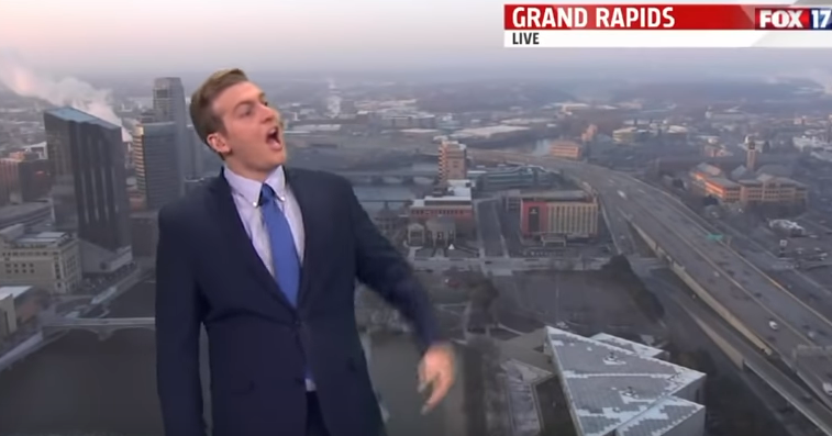 WATCH: Grand Rapids weatherman has had enough of cold weather ...