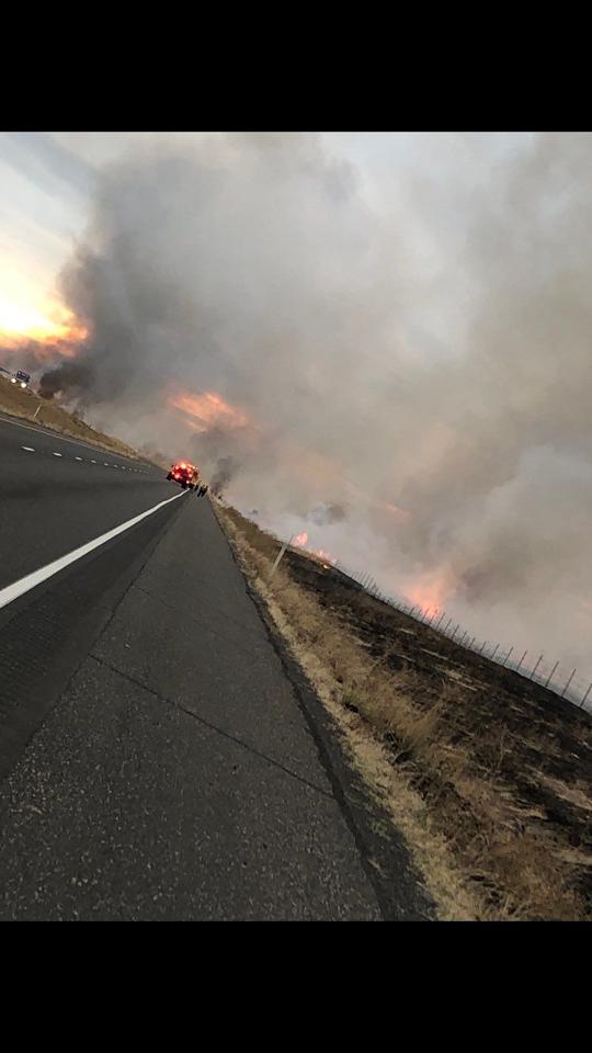 Fire burning near Tri-Cities bringing smokey air to Spokane | Spokane ...