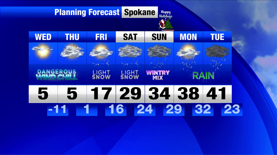 Snow Moves Out, Dangerously Cold Temperatures Move In | | khq.com