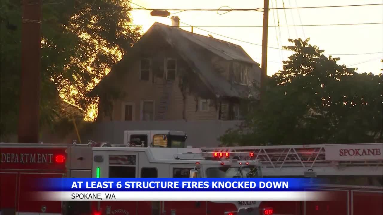 Arsonist ignites fires near Spokane Falls Community College | Spokane ...