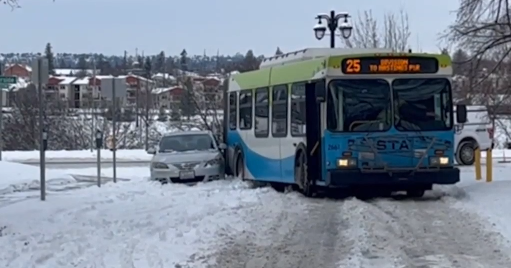 STA bus hits parked car in downtown Spokane | Spokane News | khq.com