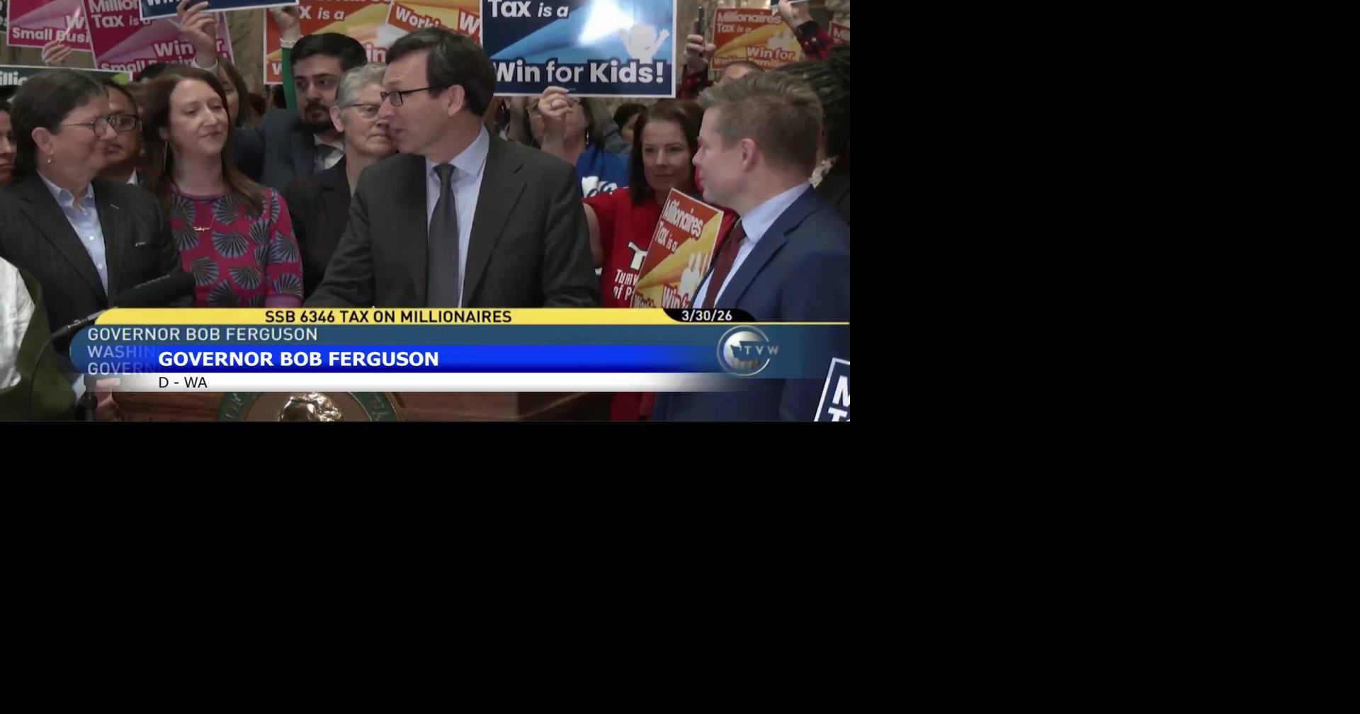 Governor Ferguson signs tax on millionaires as Republicans vow legal ...