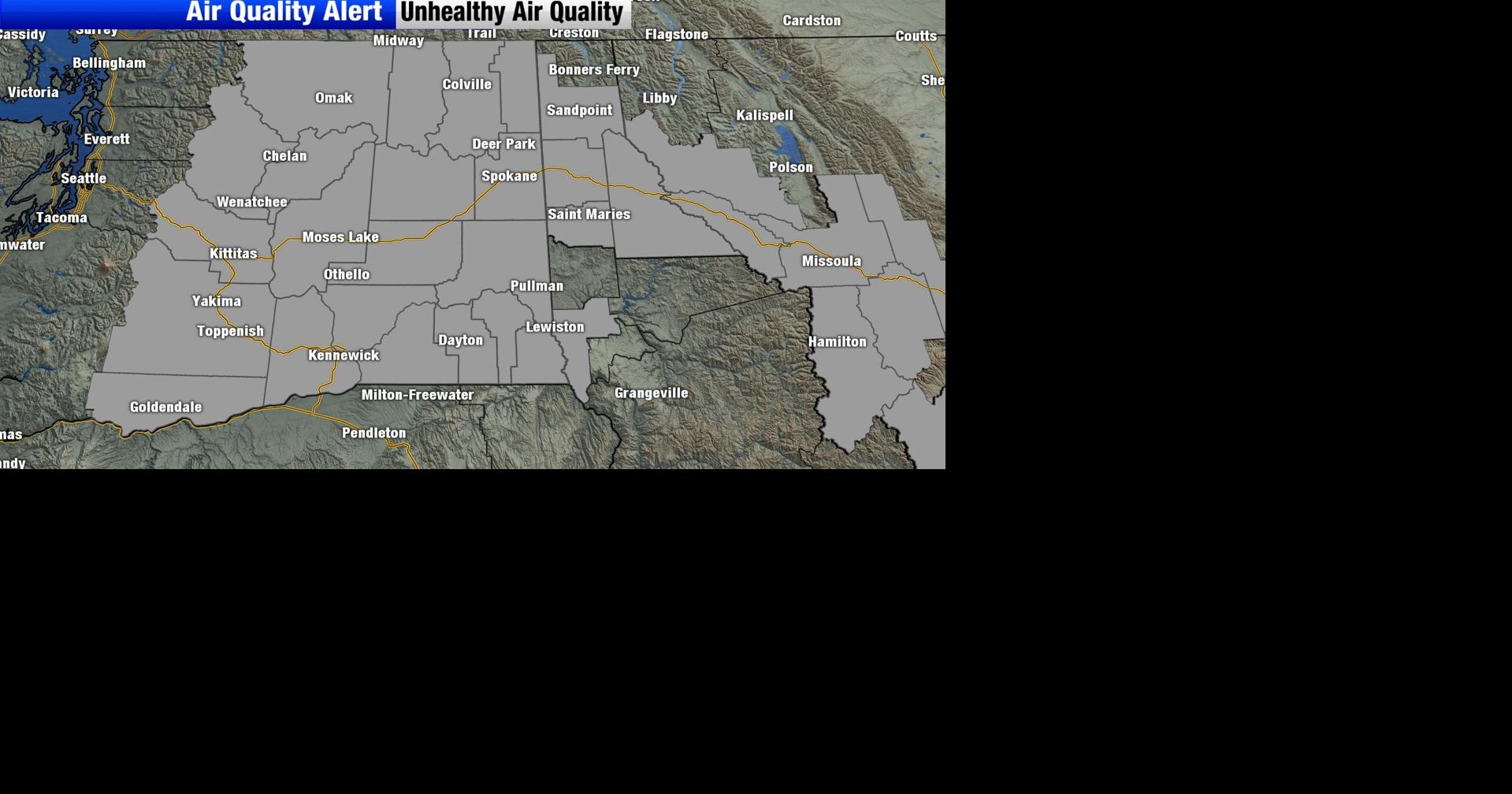 Widespread air quality alerts issued as dense smoke and haze impact the ...