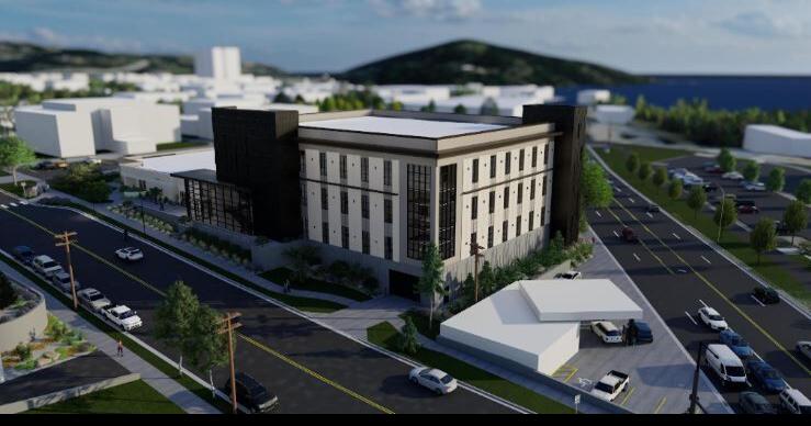 Renderings of the Kootenai County Justice Building expansion. | | khq.com