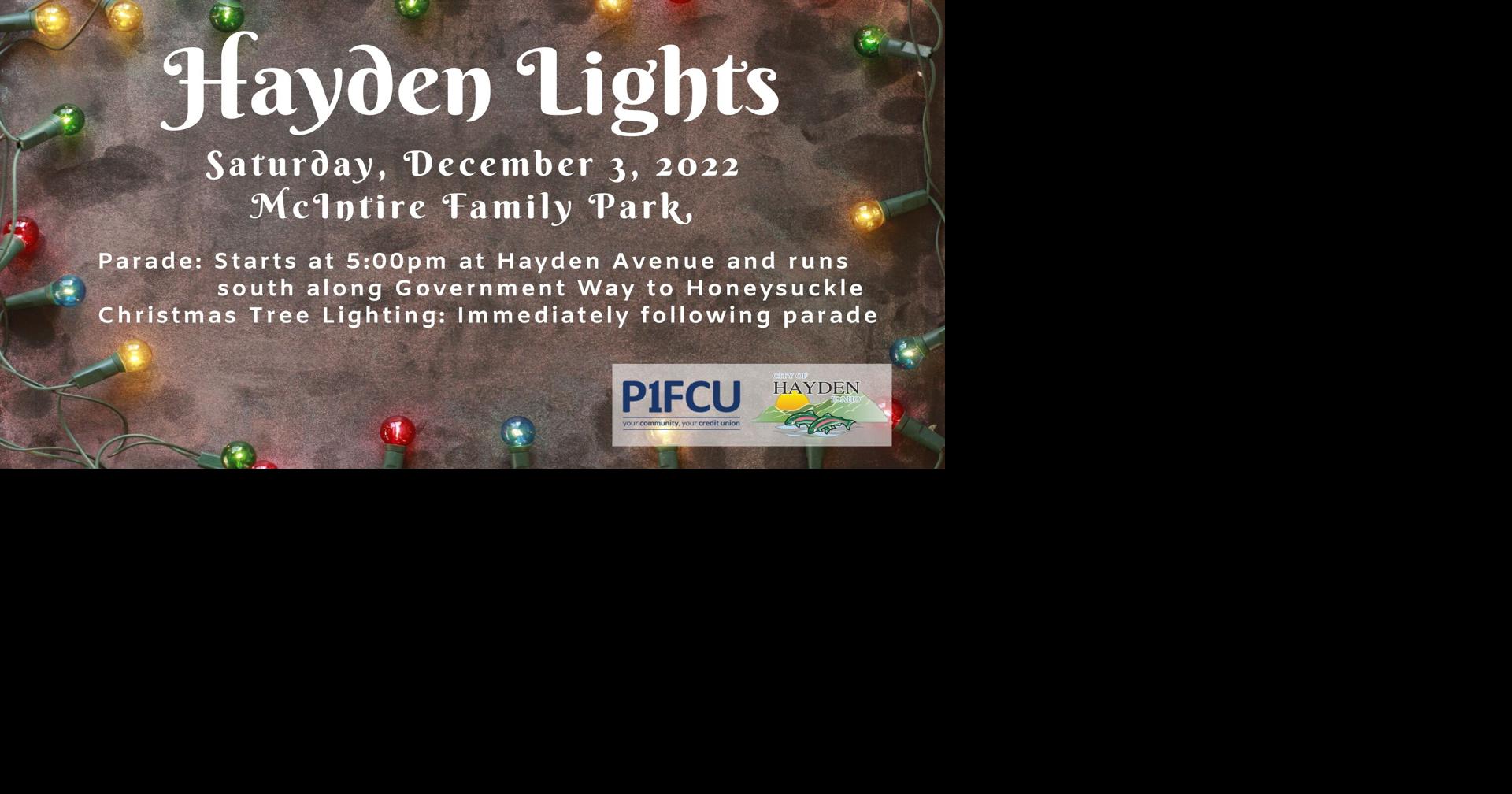 Hayden celebrating annual lights parade, Christmas tree lighting ...