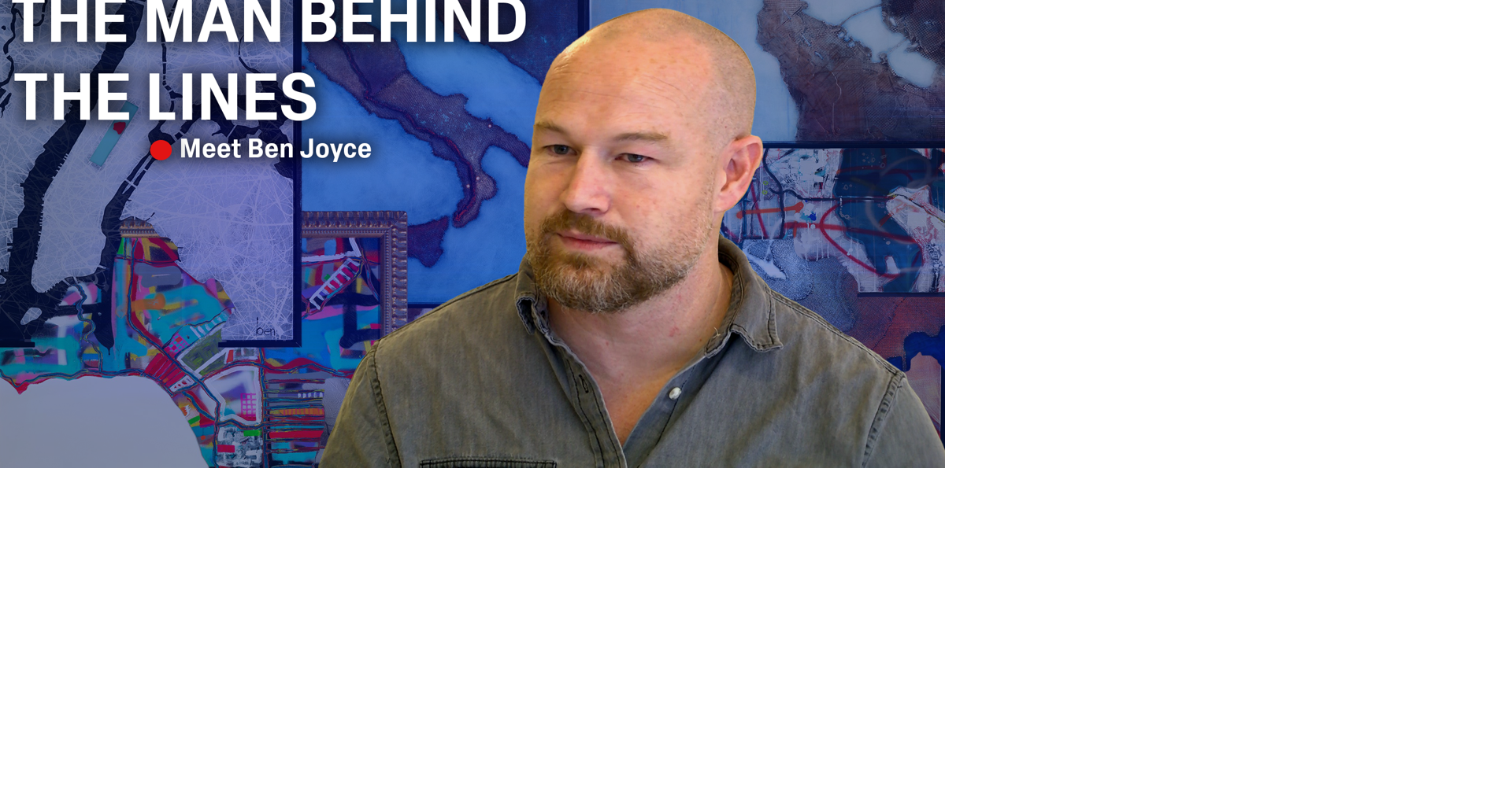 Unframed paintings and bold lines: experience the works of Ben Joyce ...