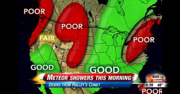 Halley's Comet Meteor Shower | Spokane News | khq.com