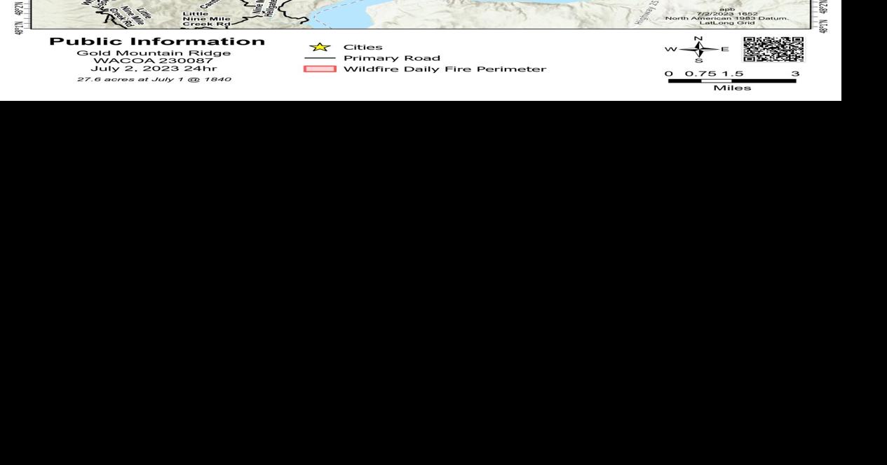 Gold mountain ridge fire on Colville reservation is fully contained ...