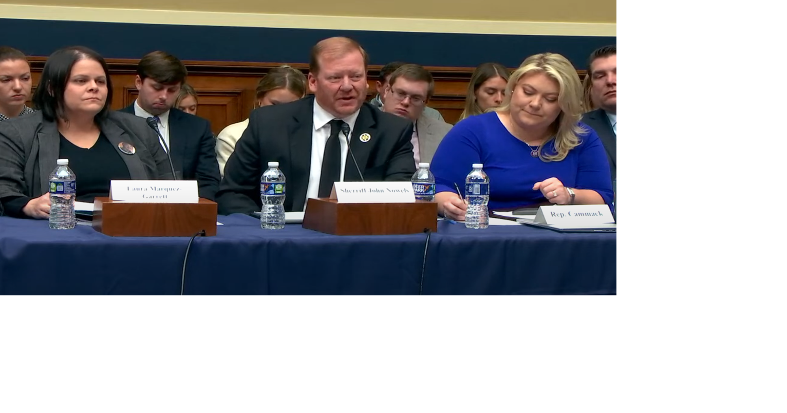 Sheriff John Nowels speaks at roundtable on fentanyl hosted by Rep ...