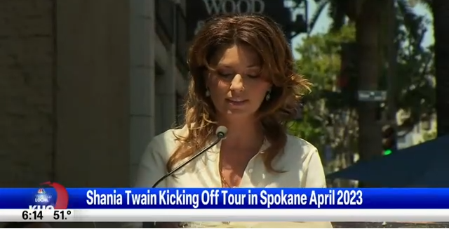 Shania Twain kicks of World Tour in Spokane in April 2023 | Spokane ...