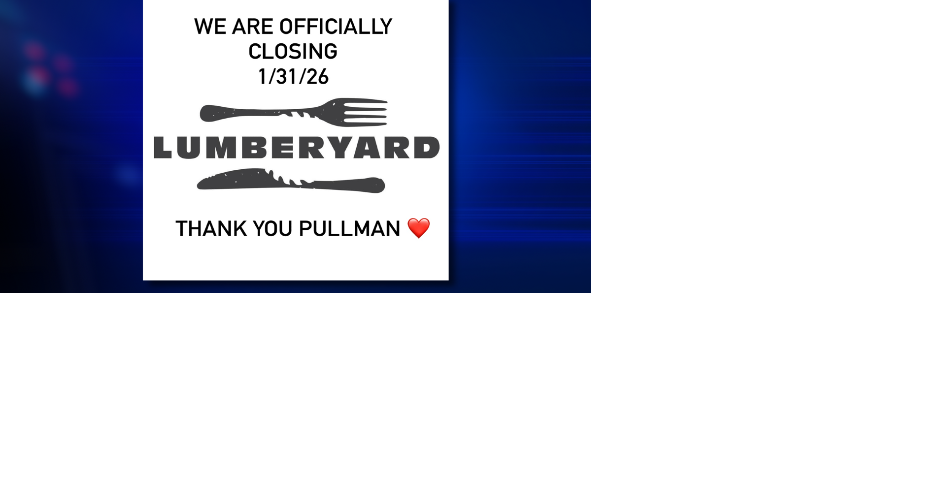 The Lumberyard food hall in downtown Pullman announces closure ...