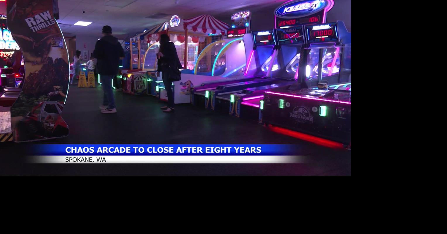 Chaos Arcade in Spokane to close after 8 years | Spokane News | khq.com
