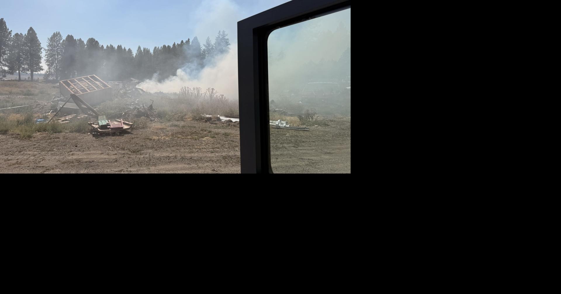 Small fire in Mead caused by burn area that rekindled | Spokane News ...