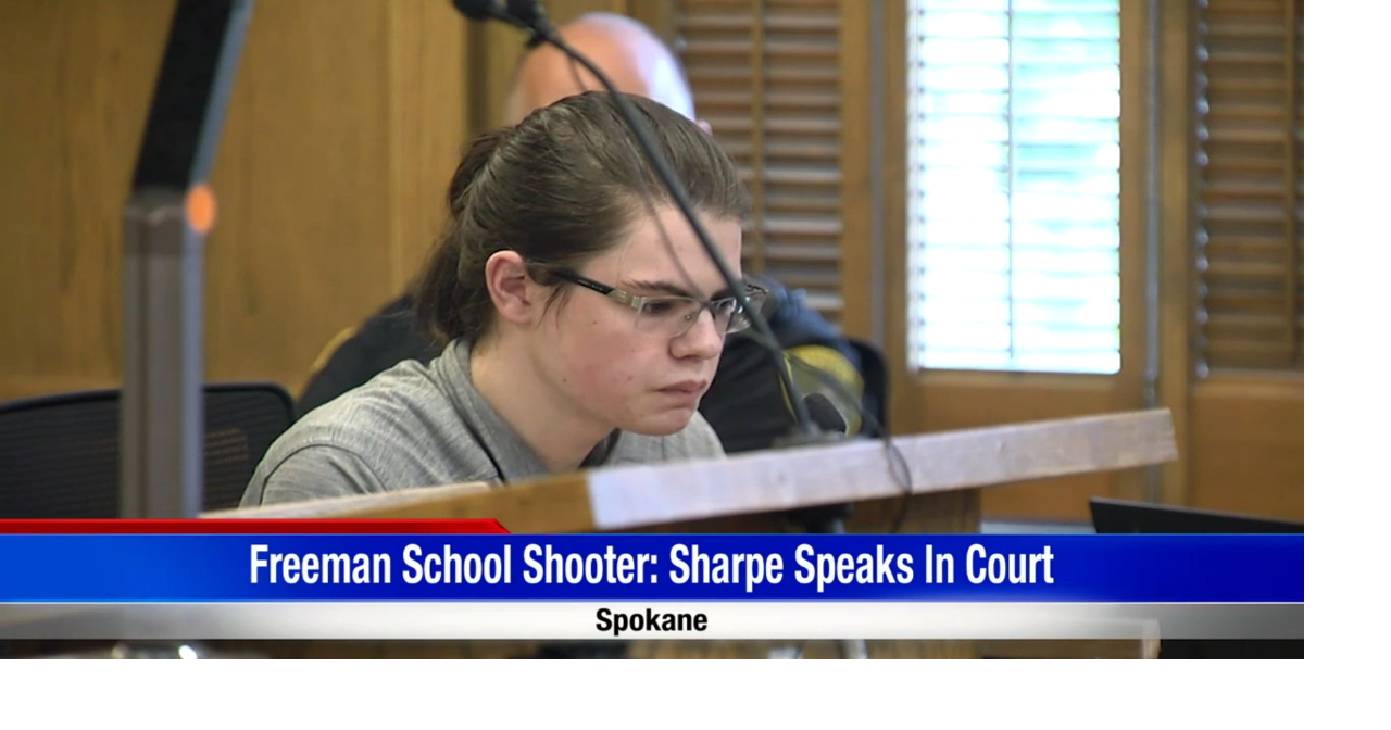 Freeman High School shooter Caleb Sharpe speaks out to court for first ...