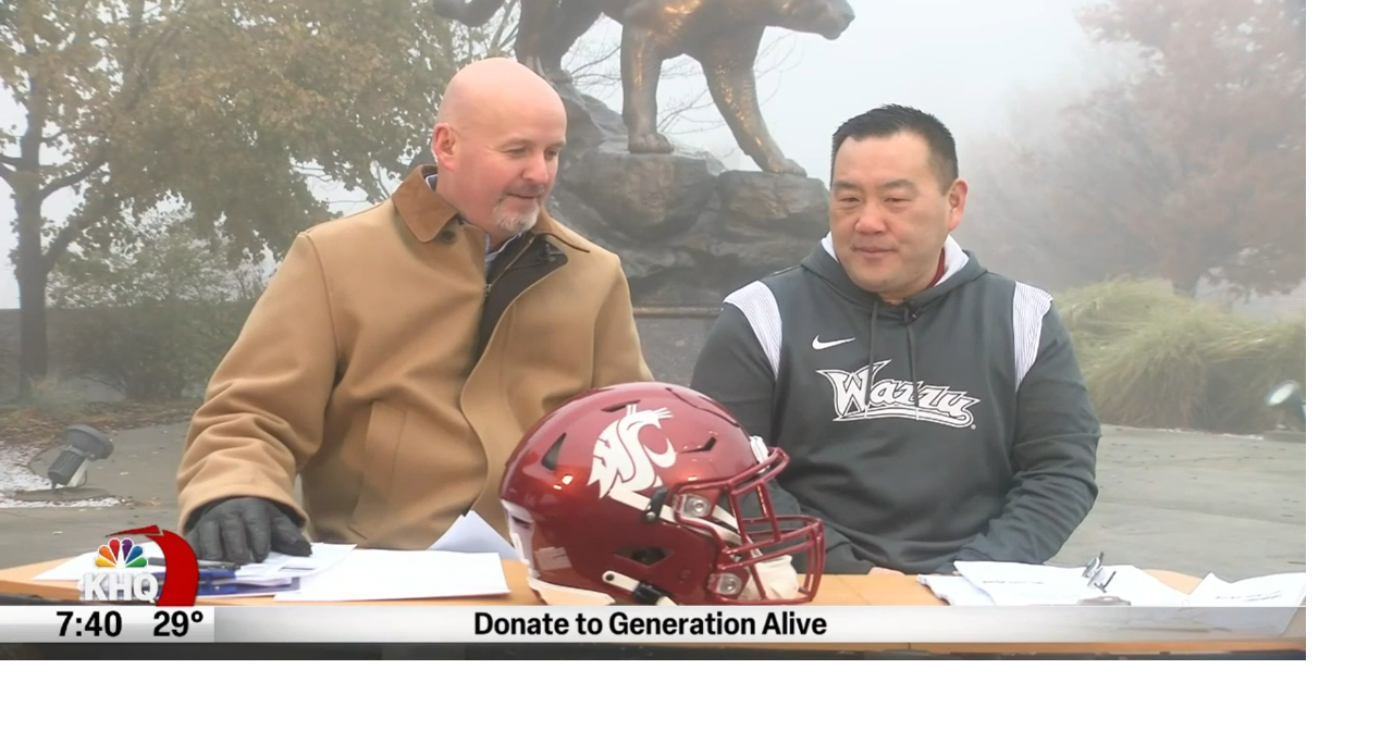 WSU Athletic Director Pat Chun speaks ahead of Apple Cup | | khq.com