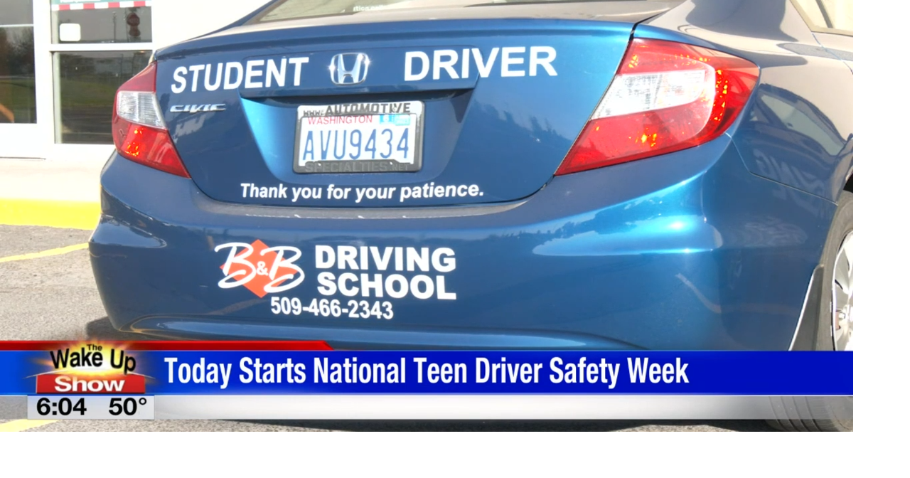 Today kicks off National Teen Driving Safety Week | Spokane News | khq.com