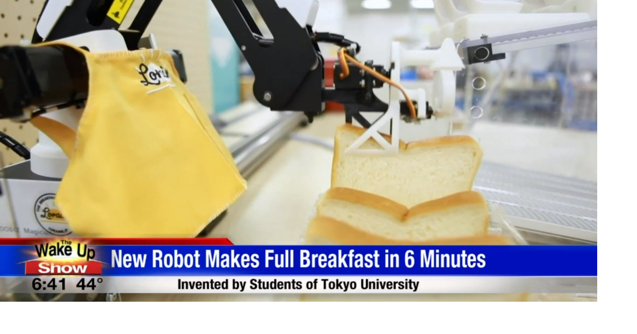 Robot makes breakfast in 6 minutes | Spokane News | khq.com