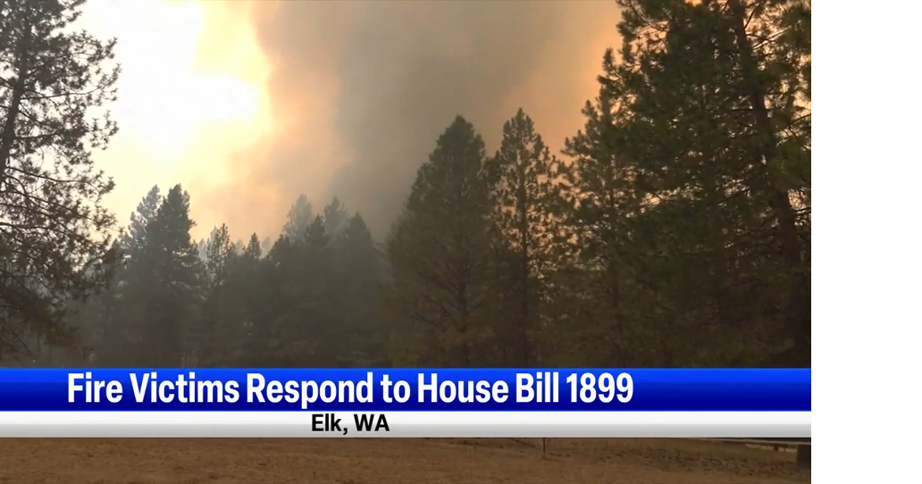 Elk and Medical Lake wildfire victims react to wildfire recovery bill ...