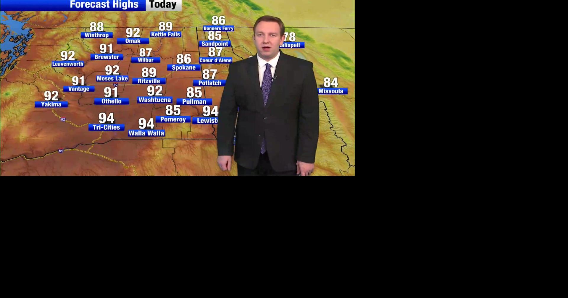 Hot, dry day ahead | Weather | khq.com
