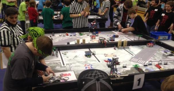 Hundreds Of Students Compete In A LEGO Robotics Competition In Spokane ...