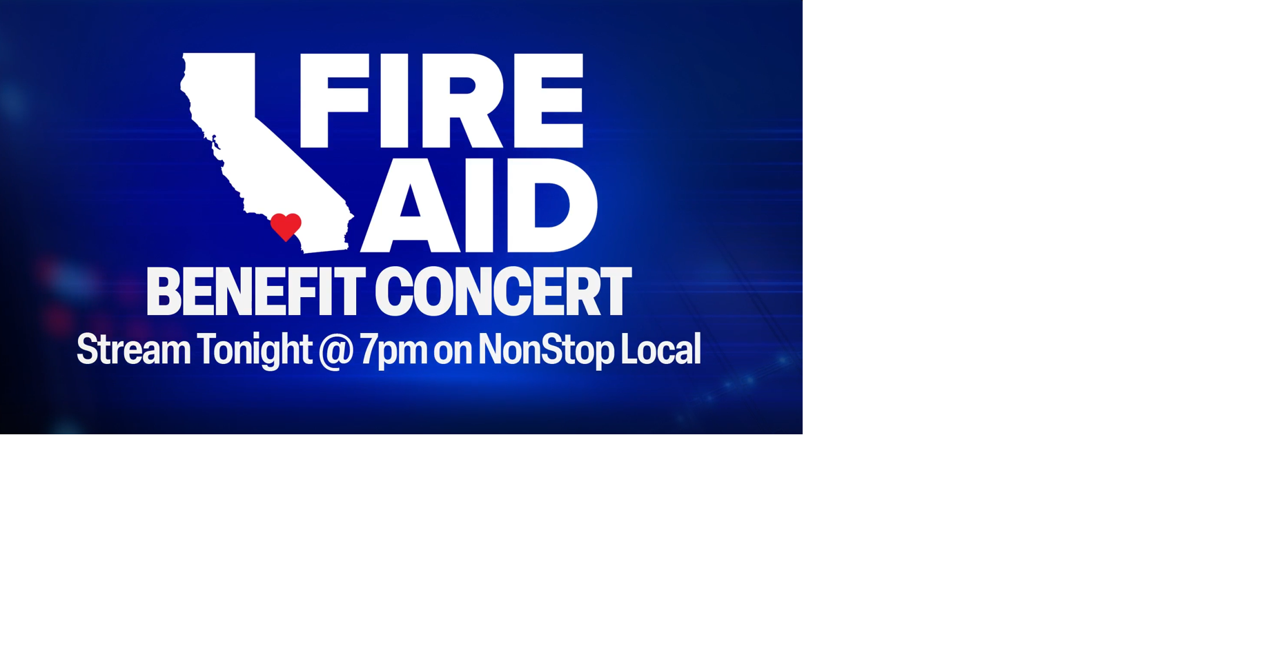 WATCH LIVE: FireAid benefit concert | Spokane News | khq.com