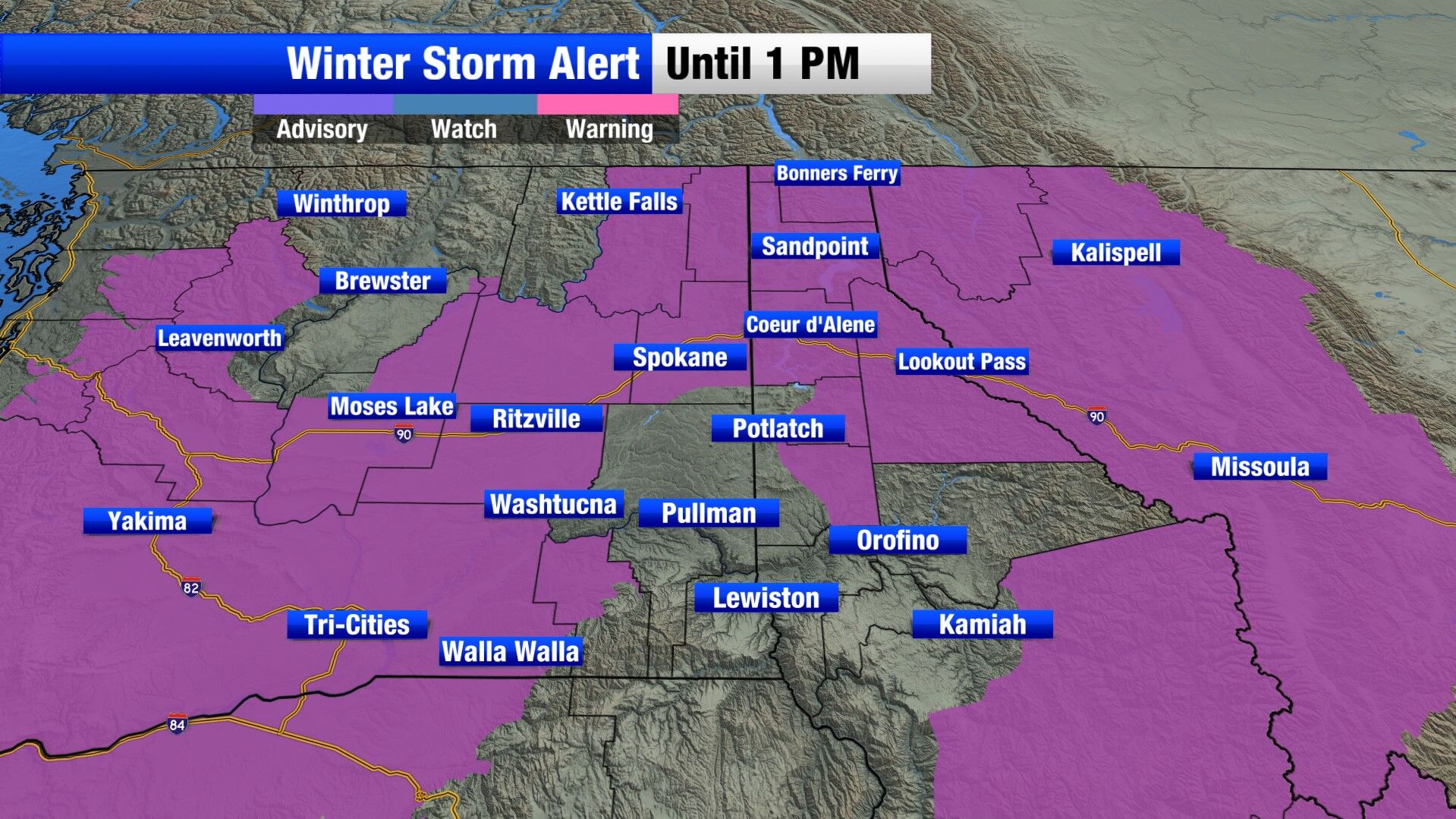 Be prepared for a slick morning commute as wintry precipitation moves ...