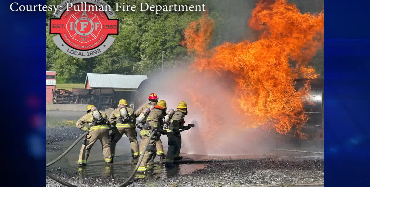 Pullman firefighters train at the Washington Fire Academy | Spokane ...