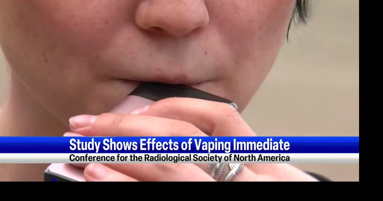 New warnings highlight vaping's immediate impact on blood vessels ...