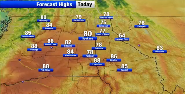 Slight heat wave coming this week in the Inland Northwest | Spokane ...