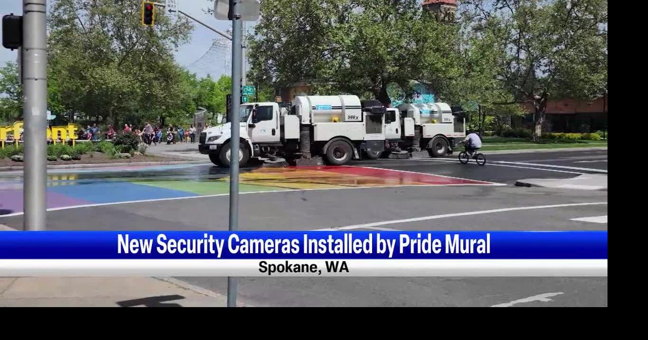 New security cameras installed by Spokane Pride mural | Spokane News ...