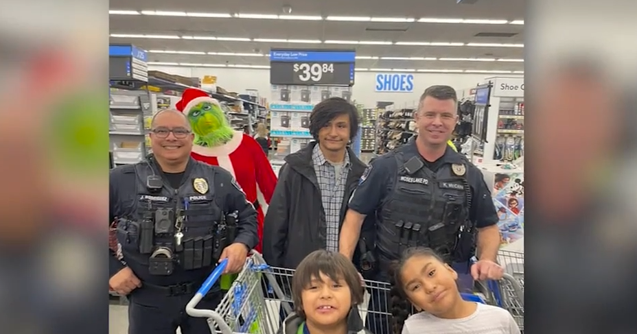 Children participate in 'Shop with a Cop' at Moses Lake Walmart ...