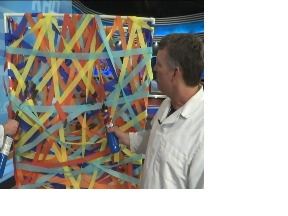 Extreme Science with Radical Rick: Flame Retardant Material | News ...