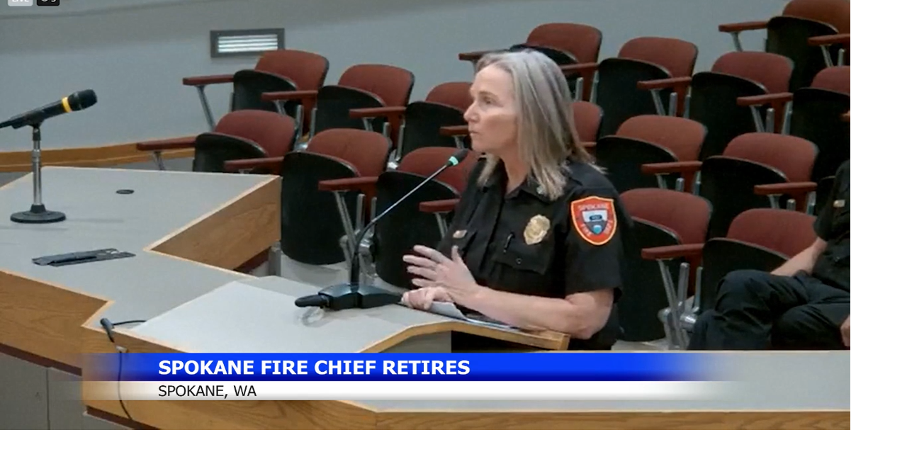 Julie O'Berg retires as Spokane's first female fire department head ...