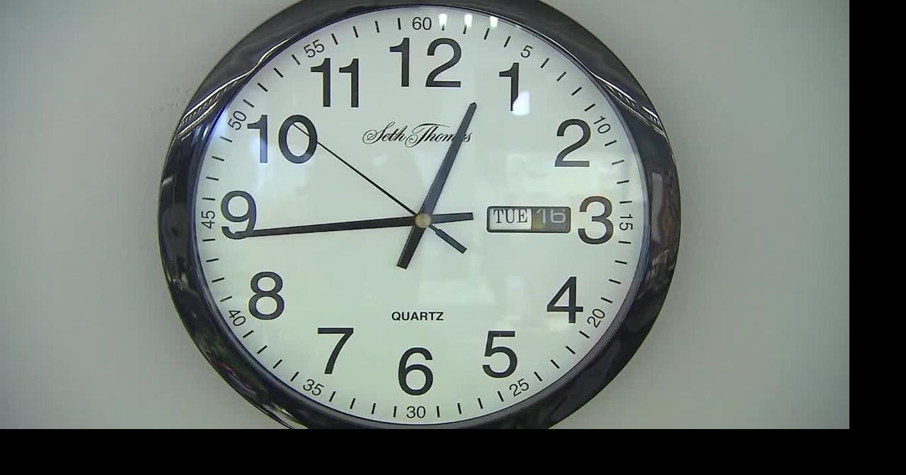 Daylight saving time ends Sunday, clocks to "fall back" one hour ...