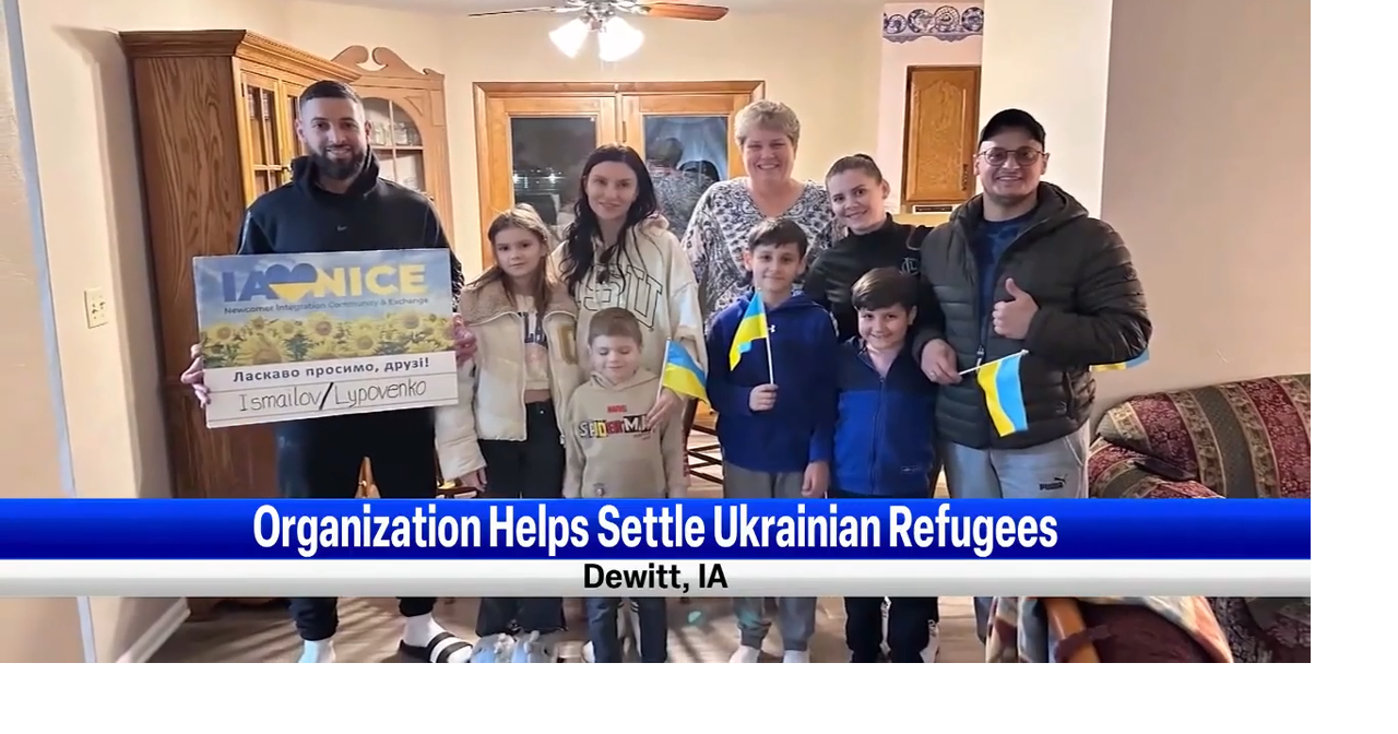 Iowa organization helps settle Ukrainian refugees | Spokane News | khq.com